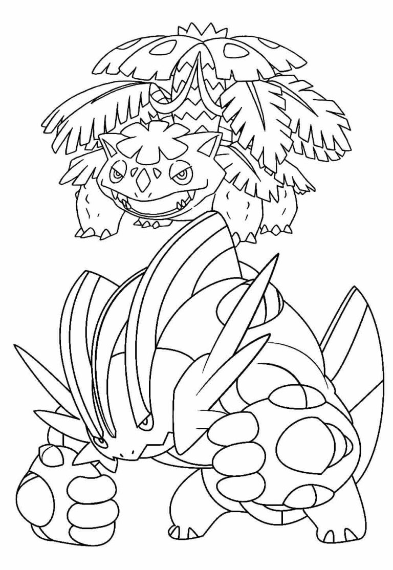 Imprimir Pokémon para Colorir