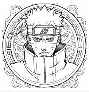 Imprimir Naruto para colorir - Mundo Colorir Desenhos