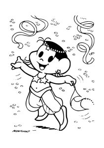 Imprimir Carnaval para Colorir