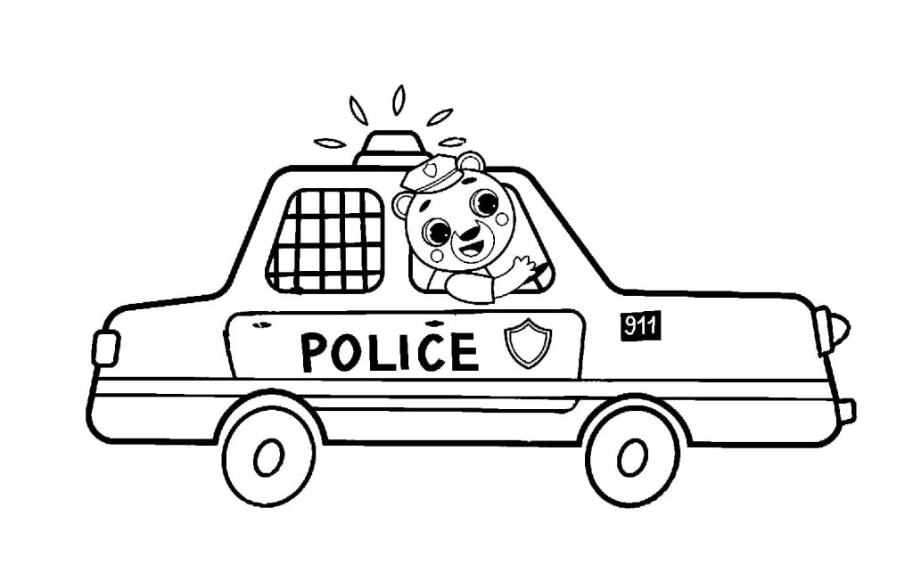 Desenhos De Carro De Pol cia Para Colorir E Imprimir P gina 4 Desenhos De Carro De Pol cia Para Colorir E Imprimir P gina 4