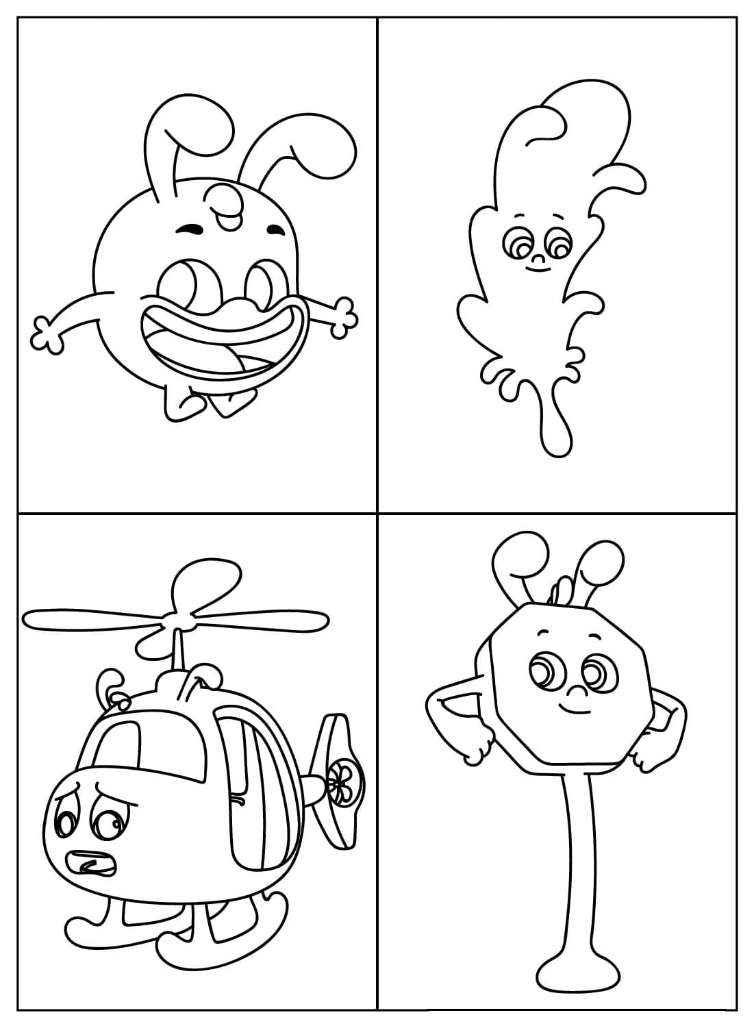 Imprimir Morphle para Colorir