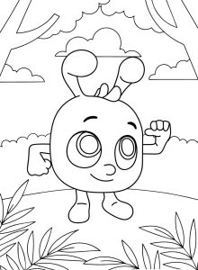 Imprimir Morphle para Colorir