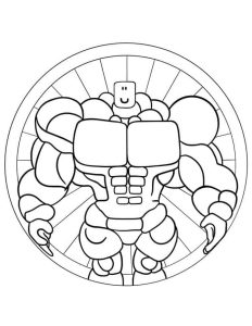 Roblox para Colorir e Imprimir