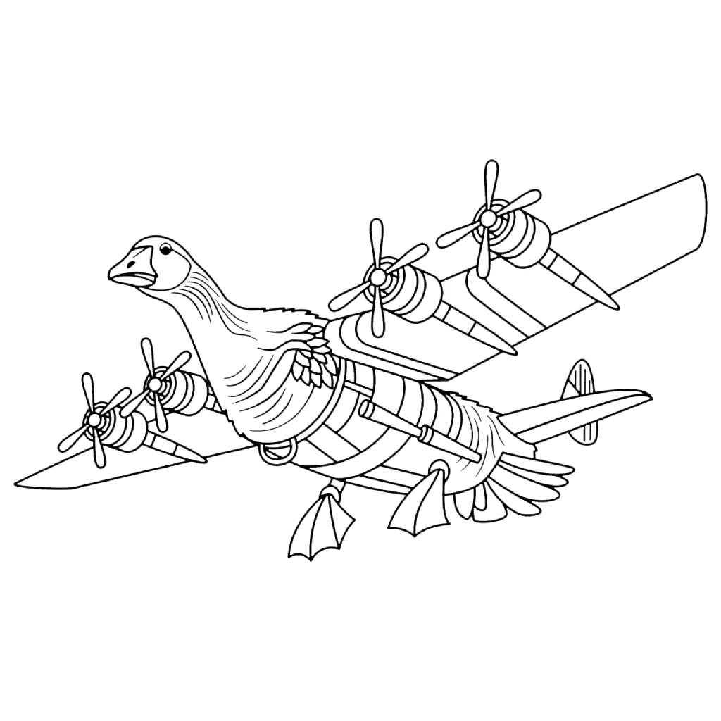 Imprimir Bombombini Gusini para Colorir