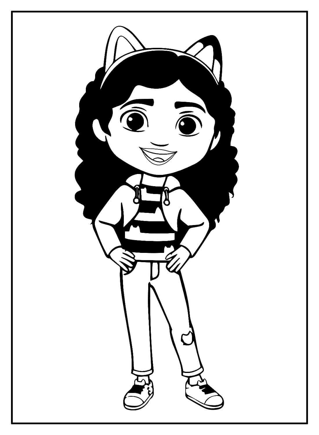 Desenhos de A Casa Mágica da Gabby para Imprimir e Colorir