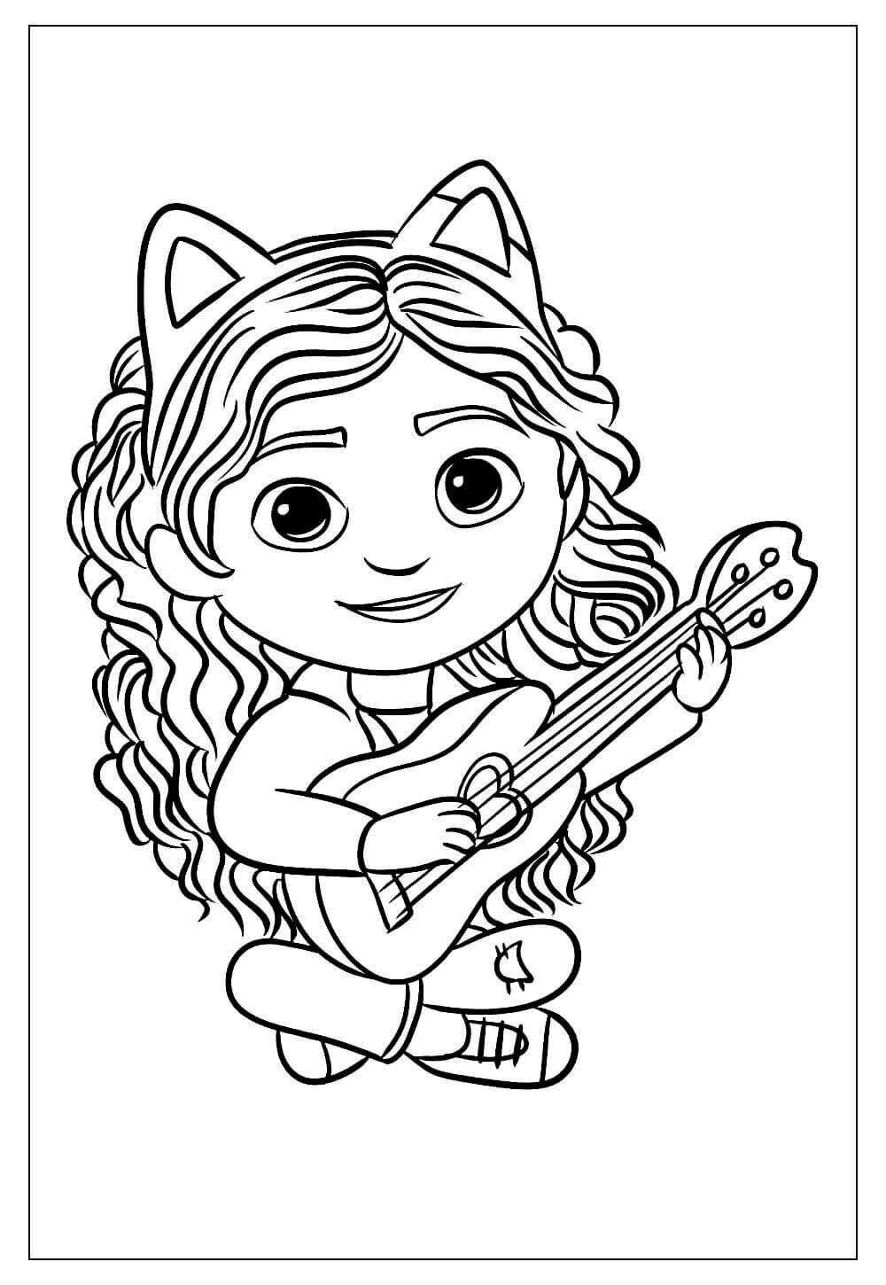 Imprimir A Casa Mágica da Gabby para Colorir