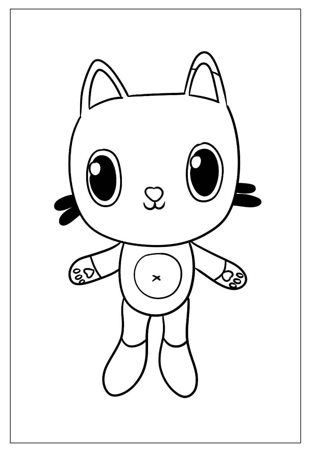 Imprimir A Casa Mágica da Gabby para Colorir