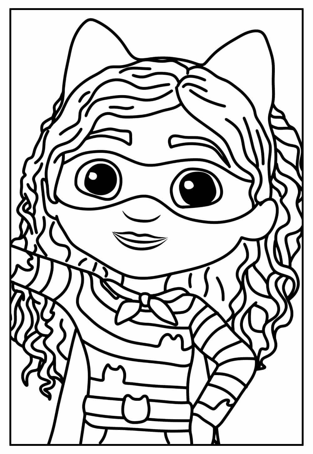 A Casa Mágica da Gabby para Colorir e Imprimir
