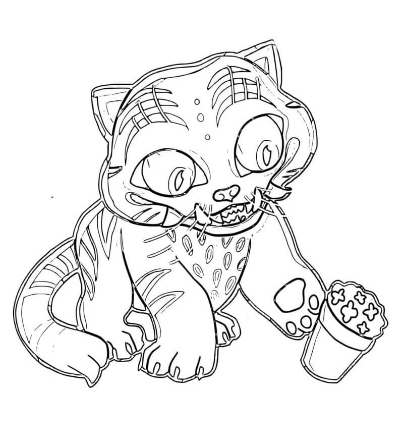 Imprimir Guerreiras do K-Pop para Colorir