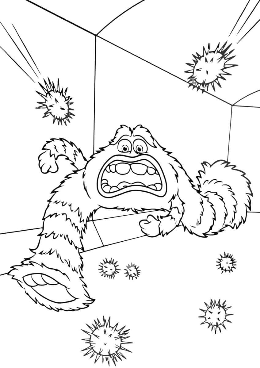 Imprimir Monstros S.A. para Colorir