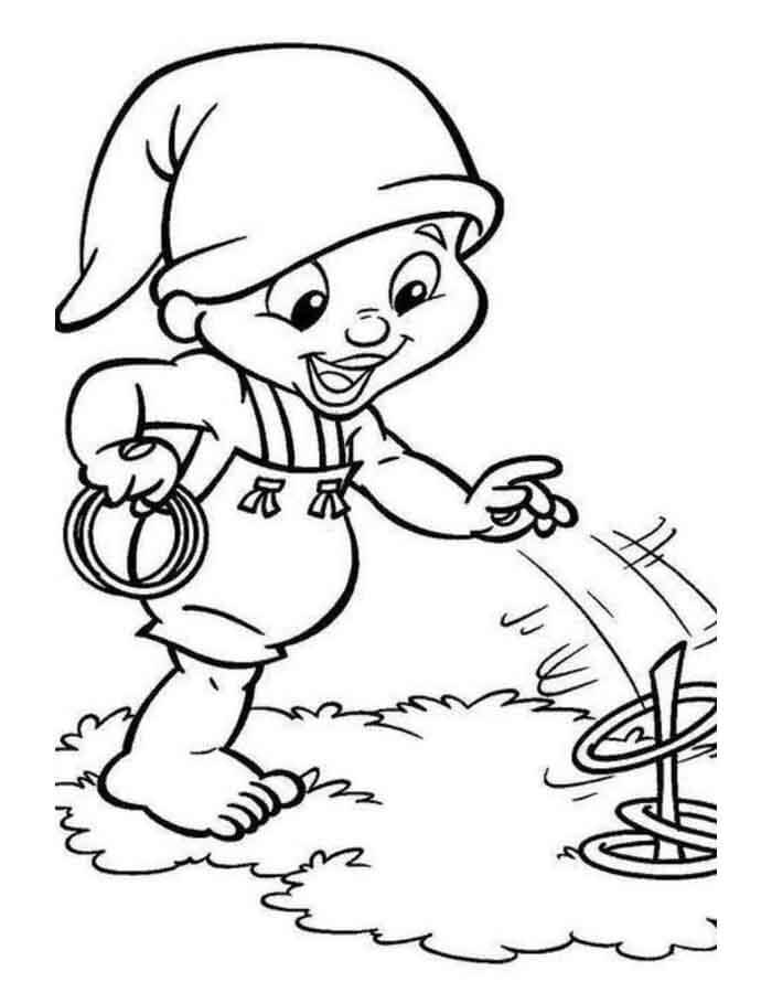 Imprimir Saci-Pererê para Colorir