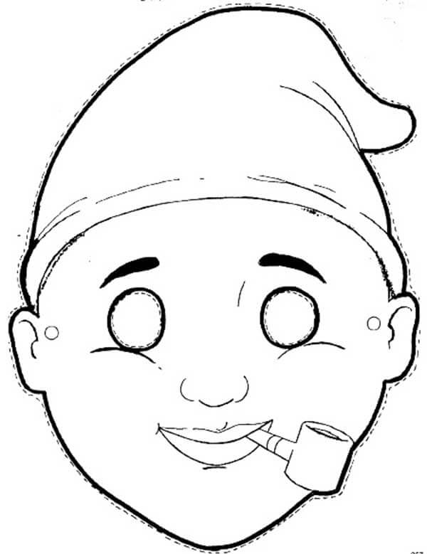 Imprimir Saci-Pererê para Colorir