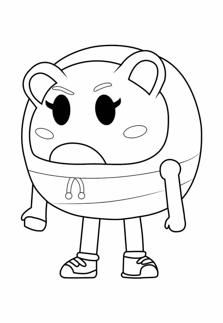 Toca Boca World para Colorir e Imprimir