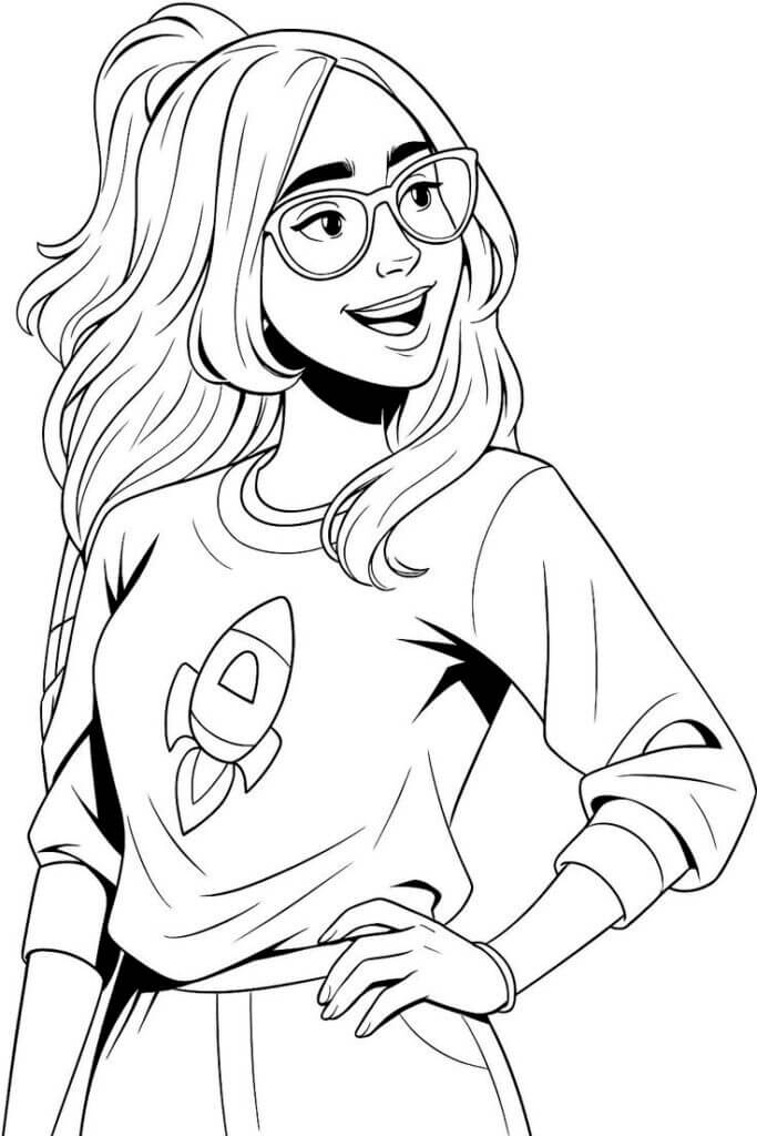 Desenhos de Emilly Vick para Colorir e Imprimir