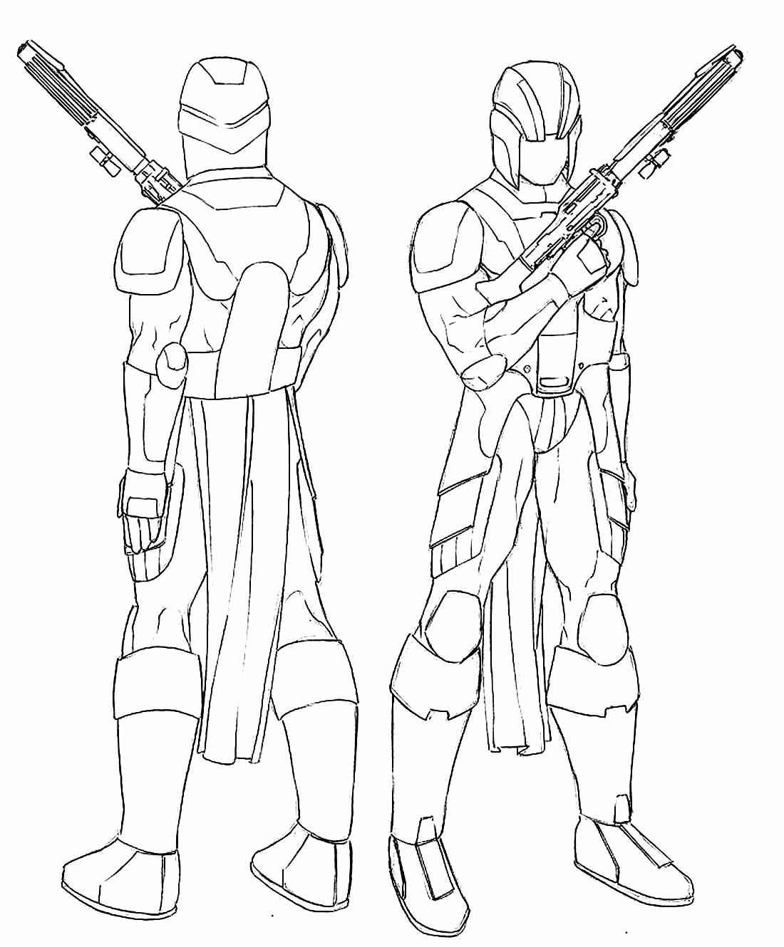 Star Wars para Colorir e Imprimir