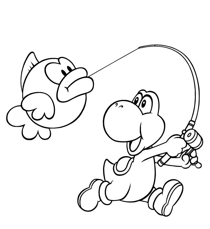Super Mario Bros para Colorir e Imprimir